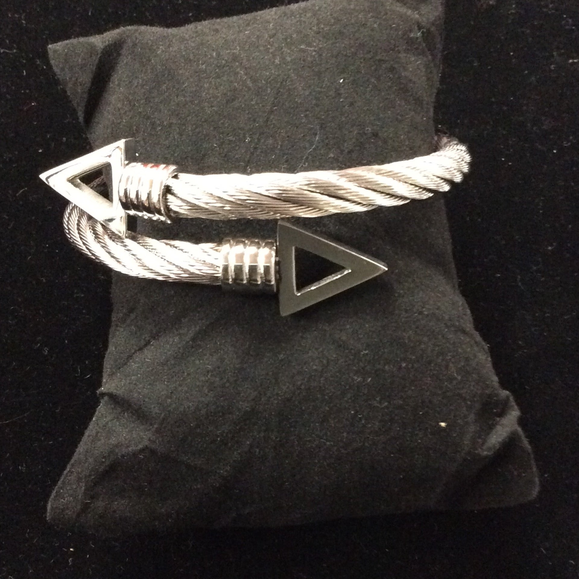 Bracelet: Steel Flex Bangle LB | Unique Greek Boutique